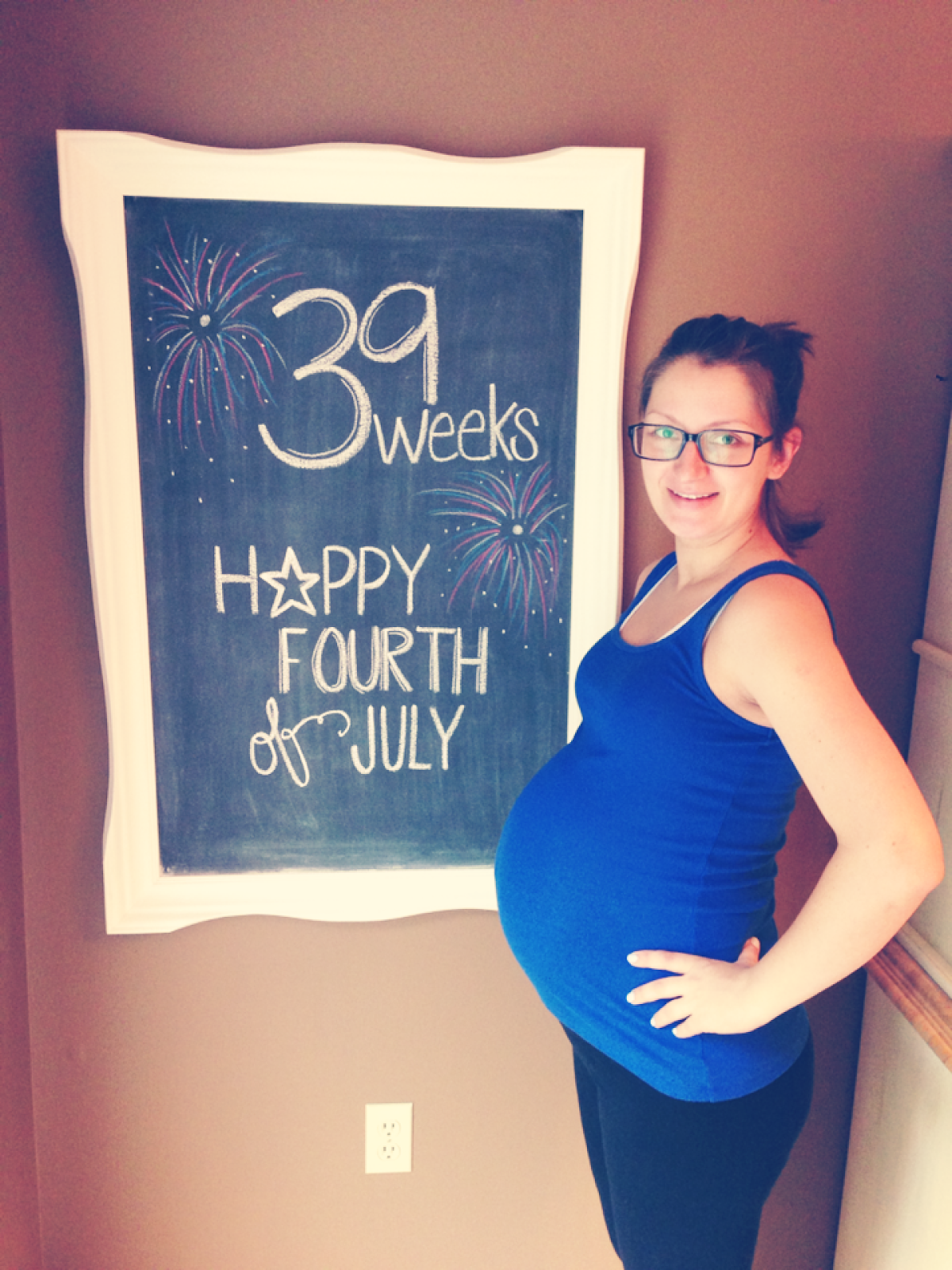 Hello Baby Schwab: 39 week belly