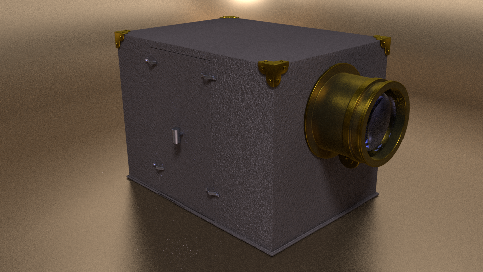 Tom's Blender Models: Edison 1897 Kinetographic Moving Picture Camera