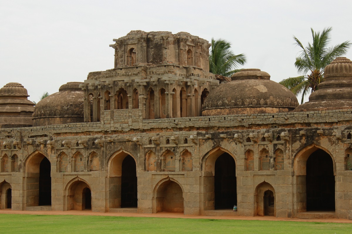 Journeys across Karnataka: Elephant Stables, Hampi
