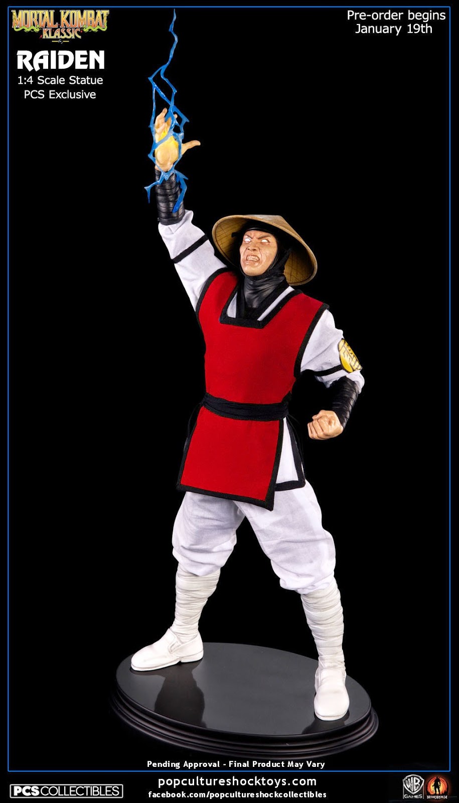 Pop Culture Shock ci mostra la sua nuova statua 1:4 di Raiden in ...