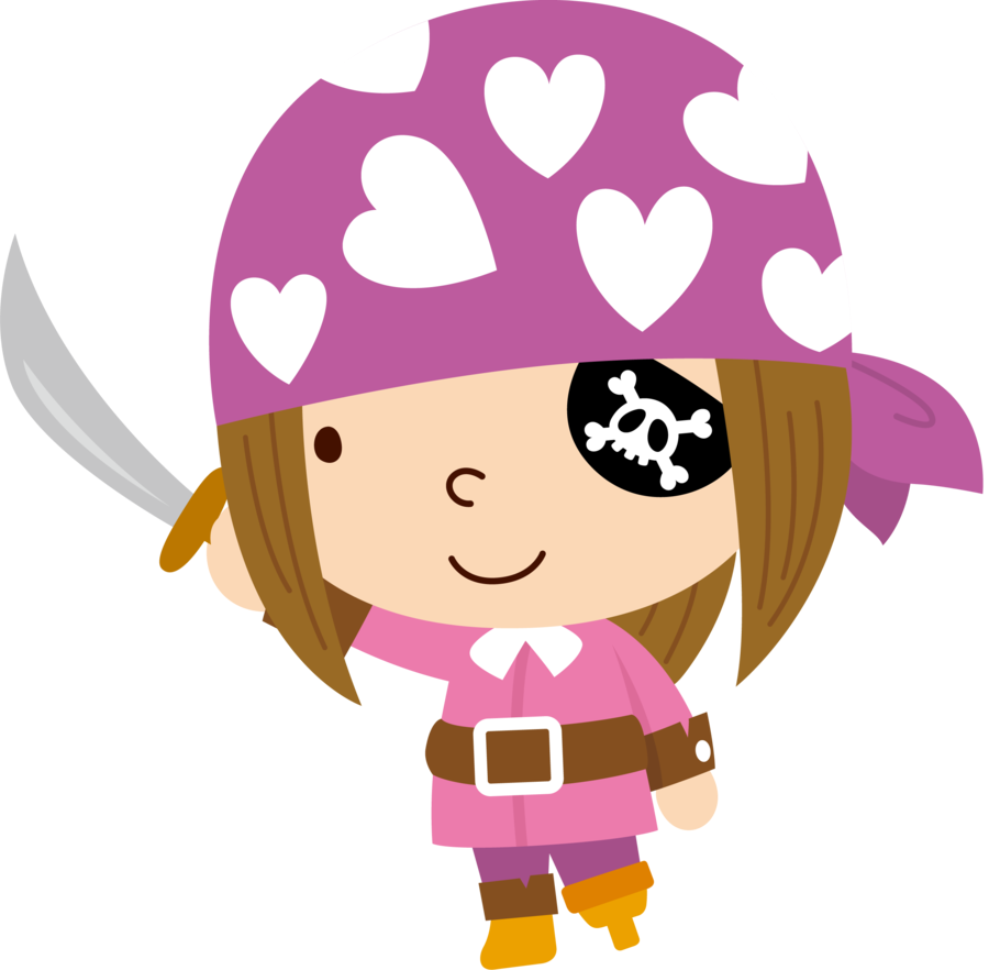 Girl Pirate Clip Art