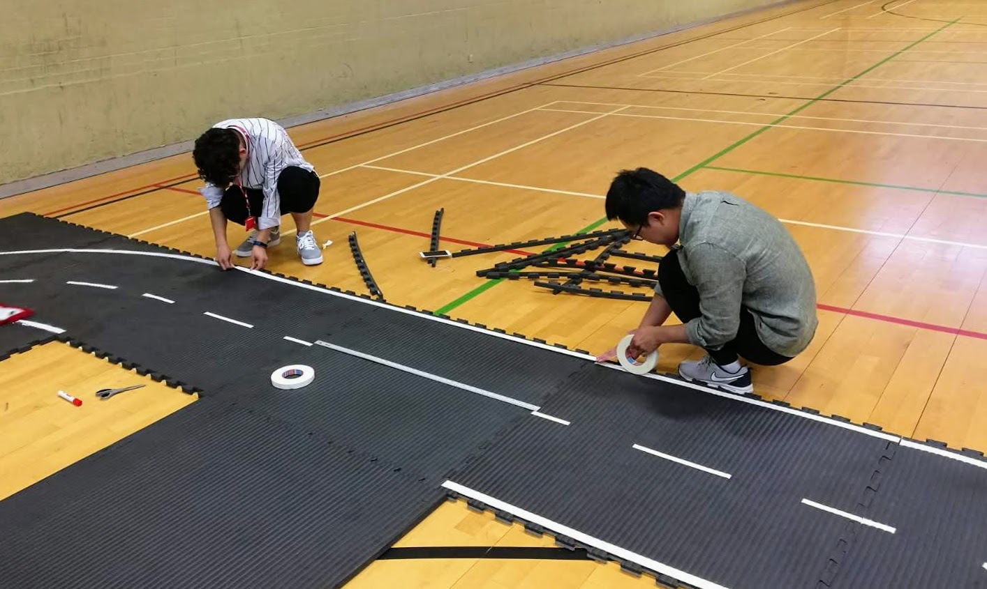 Building a Track for Autonomous Driving