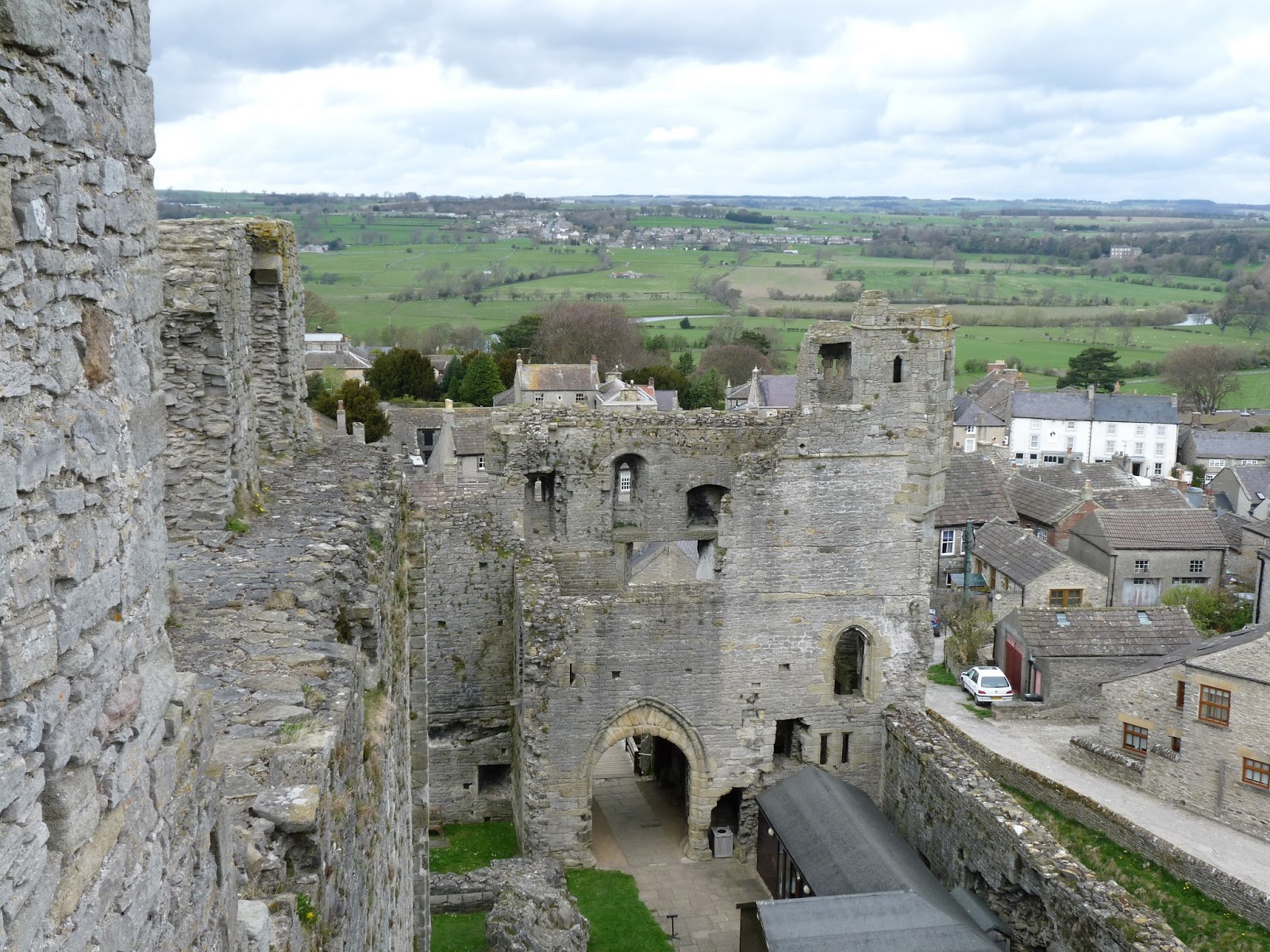 Barry In Thirsks Adventures: Middleham Castle in Wensleydale