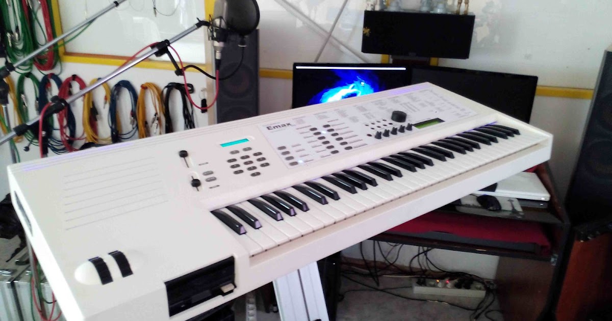 MATRIXSYNTH: White AUDITY2000 E-MU Systems Emax SE HD SN 1473