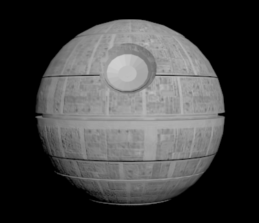 3D Modelling and Animation: Death Star Texturing