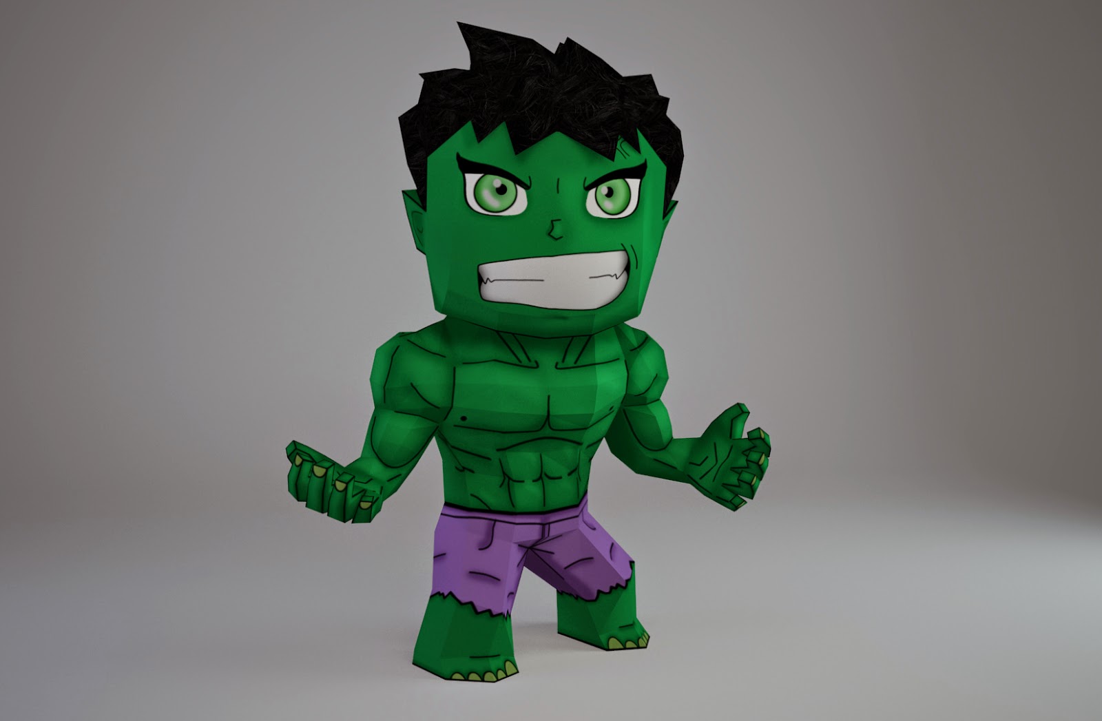 Paperwar !: Hulk, 27cm, Version LP