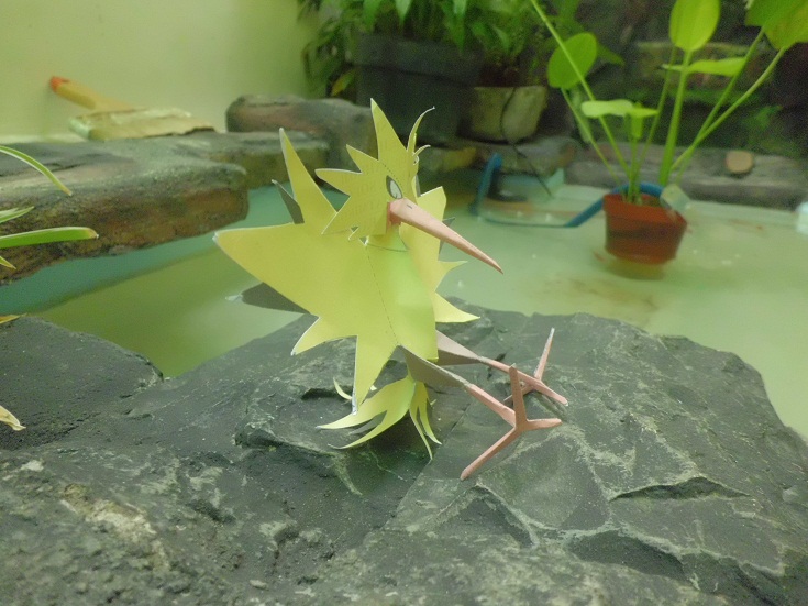 PUTRA'S BLOG: Papercraft Pokemon - Zapdos