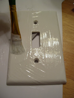 Whimsically Homemade: DIY Light Switch Plates