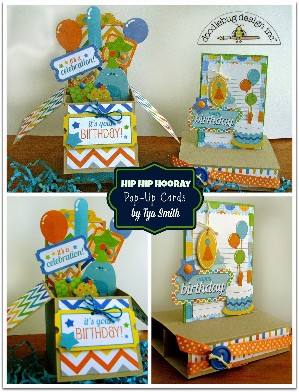 Doodlebug Design Inc Blog: Hip Hip Hooray for Pop -Up Cards and ...