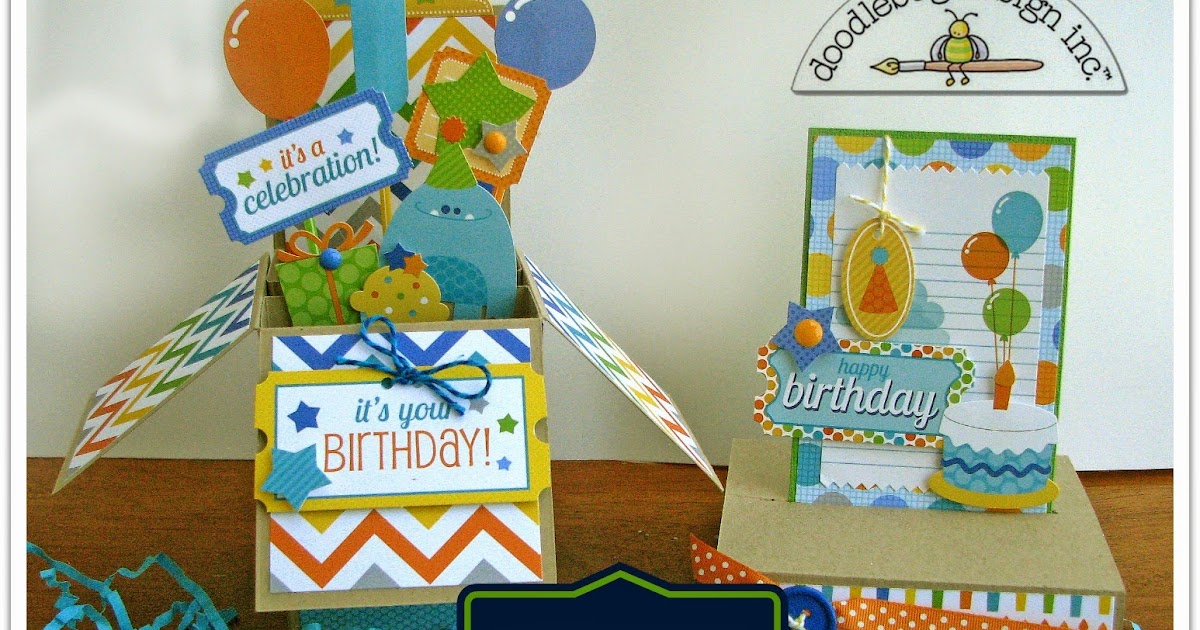 Doodlebug Design Inc Blog: Hip Hip Hooray for Pop -Up Cards and ...