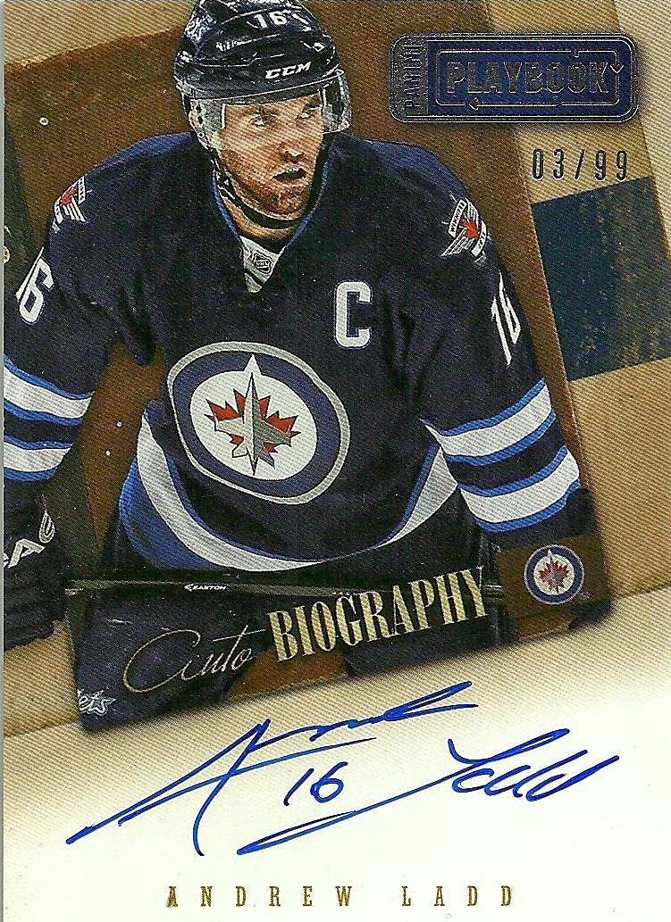 Hell's Valuable Collectibles: Andrew Ladd Autograph Card
