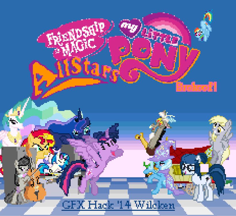 Equestria Daily - MLP Stuff!: Super Mario All-stars Is Getting Ponfied