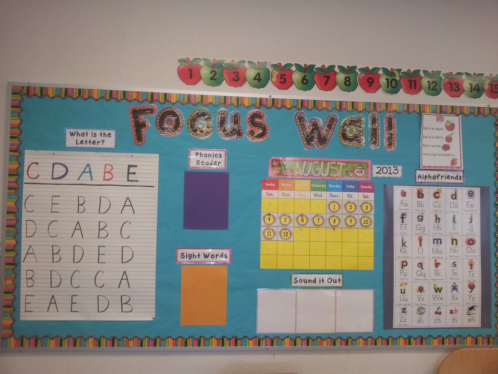 Colors and Kindergarten: Classroom Design