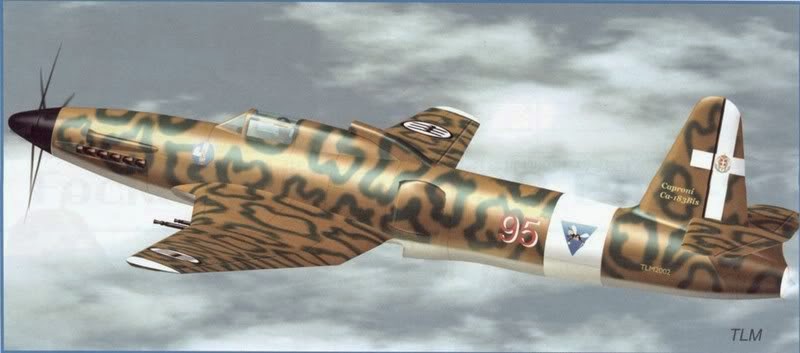 Italian Aircraft of WWII: Caproni Campini Ca.183bis