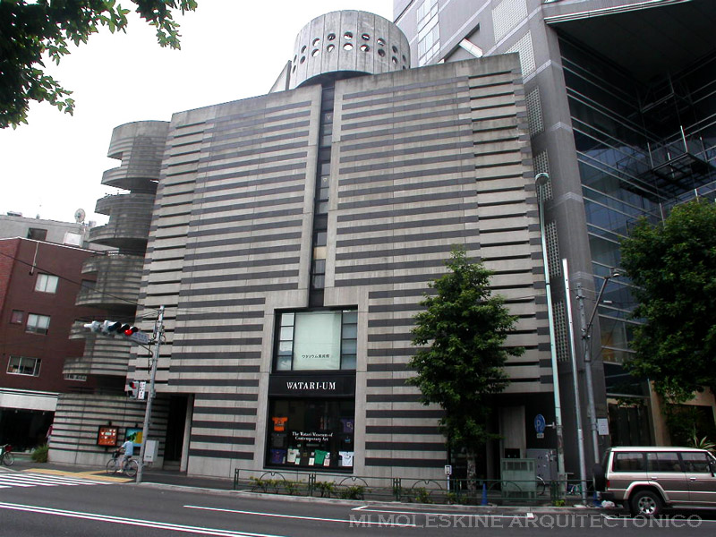 Mi Moleskine Arquitectónico: MARIO BOTTA: GALERÍA WATARI-UM, TOKIO