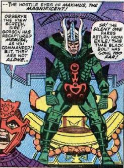 PERSONAJES DEL COMIC: MAXIMUS