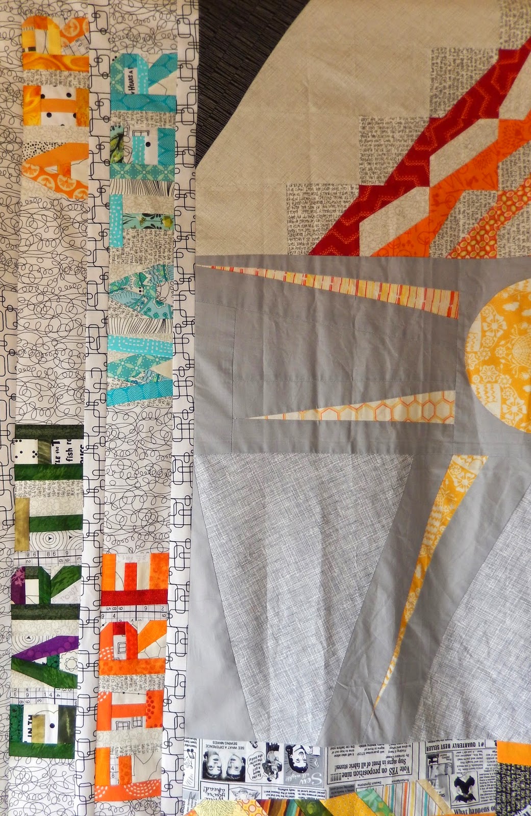 Quilting Mod : Round Robin - Laura's Quilt