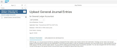 Shathees Loganathan: Journal entry upload in S4Hana using Fiori app.
