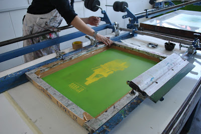 Design Practice: What is a line?// Screen printing