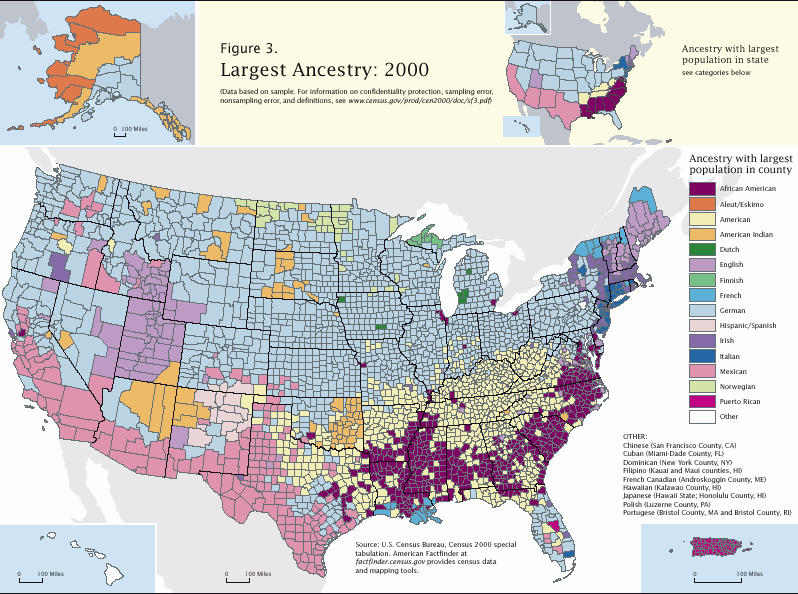 Atlas Guide to Unknown Maps: Nominal Area Choropleth Map