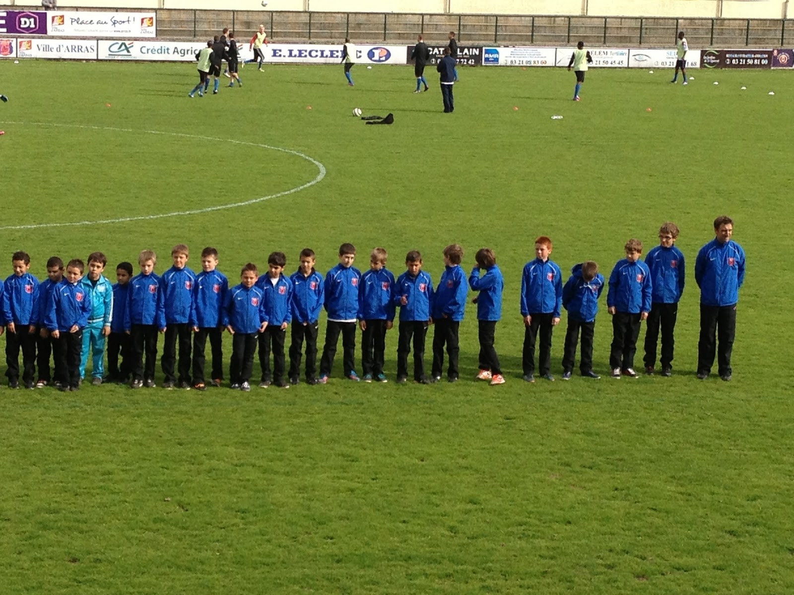 L'école de football d'Arras F.A.: En attendant les grands...