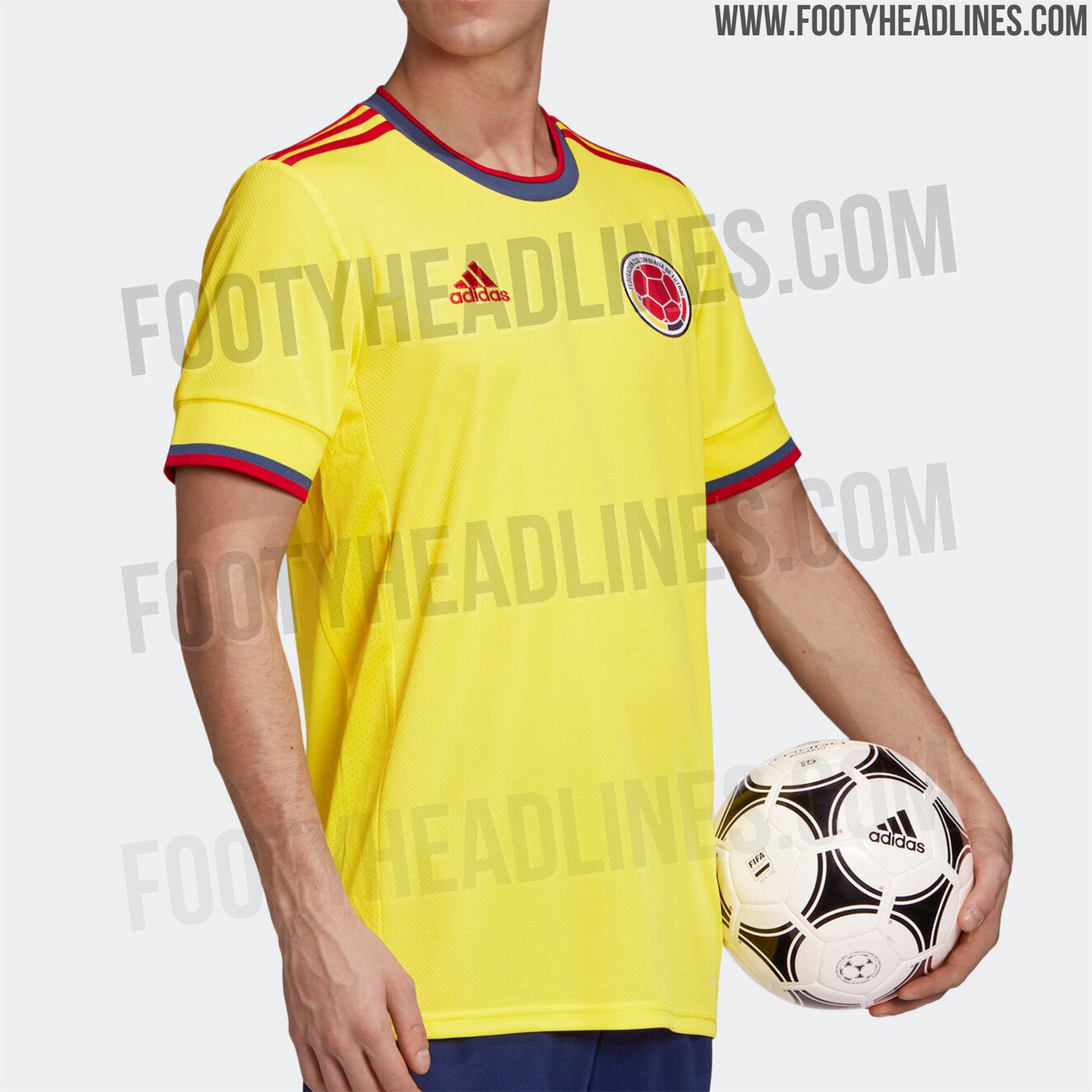 Colombia 2020-21 Home Kit Leaked - Official Pictures - Footy Headlines