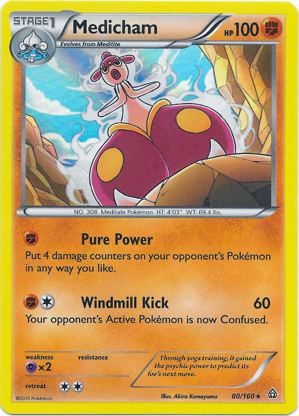 Medicham 80/160 -- Primal Clash Pokemon Card Review | PrimetimePokemon ...