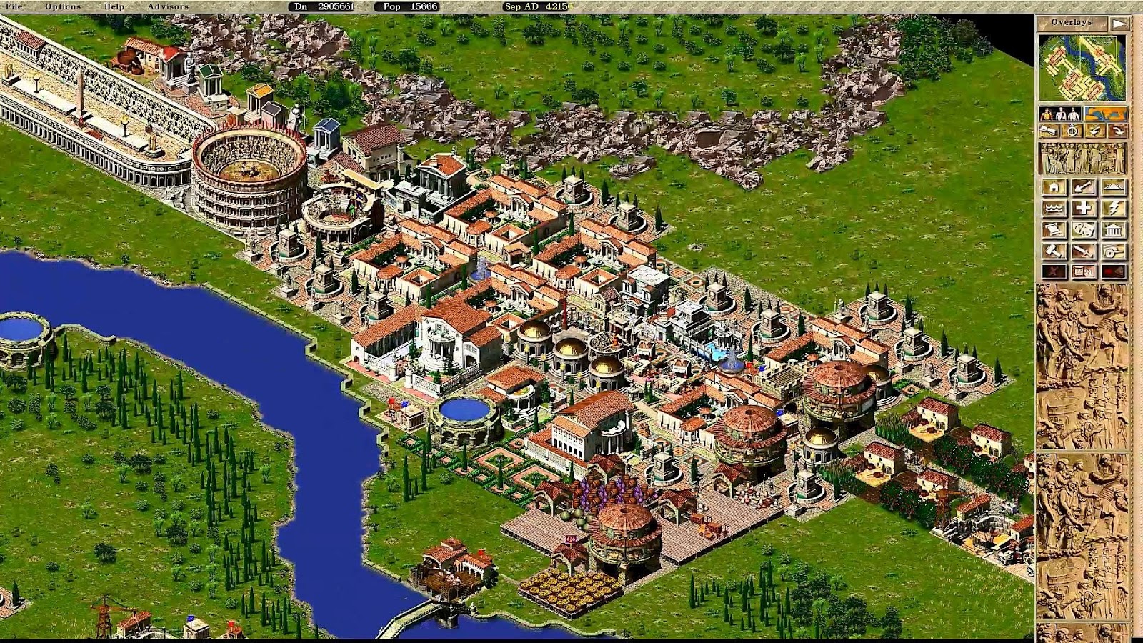 Caesar III (PC) mostrou que Roma não foi feita em um dia - GameBlast