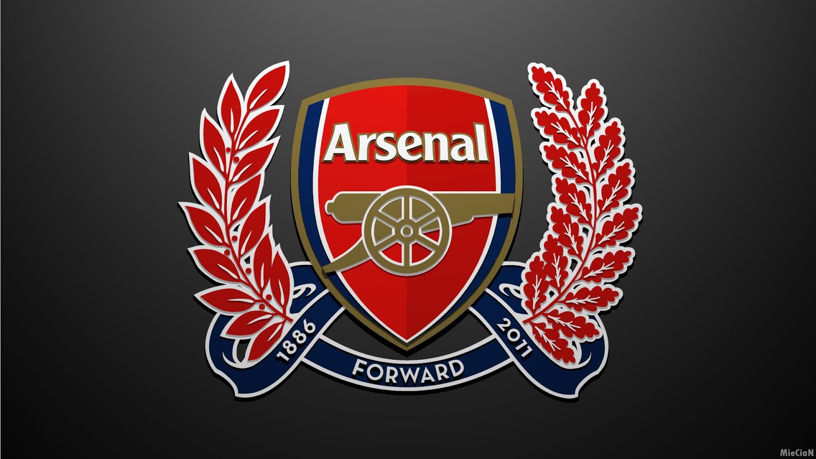La evolución histórica del escudo del Arsenal ~ ENGLAND CALLING