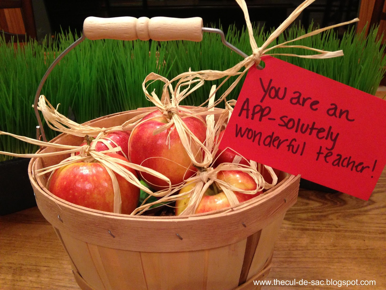 the cul-de-sac: Teacher Appreciation Week: Day Three