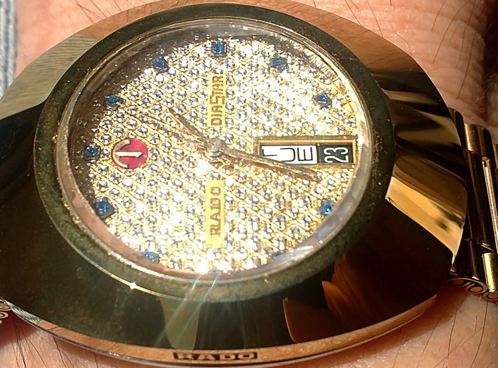 koleksijampecks: Jam RADO DiaStar all Diamond (langit dipenuhi dengan ...