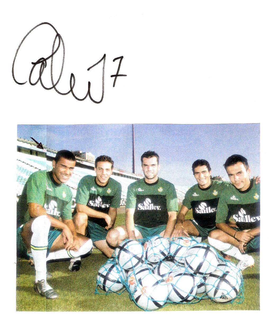 Autógrafos Futebol: CALU - Carlos Alberto Martins Andrade