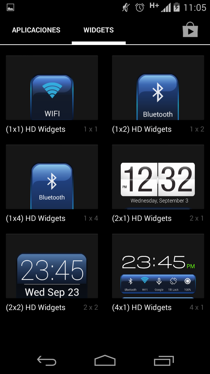 HD Widgets, Widgets espectaculares!!! ~ Mi lado TEC