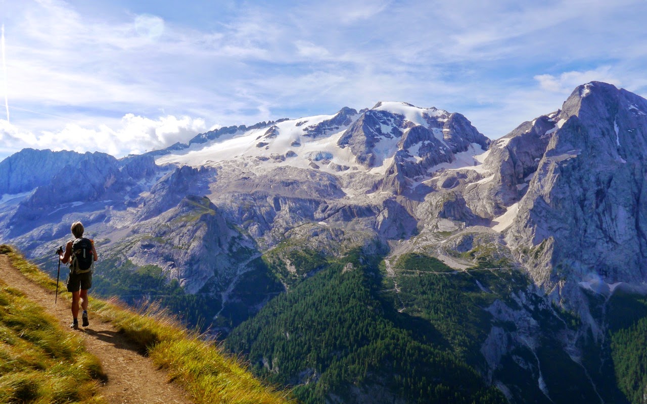 John Hayes Walks: Day 16 Munich to Venice - Alleghe