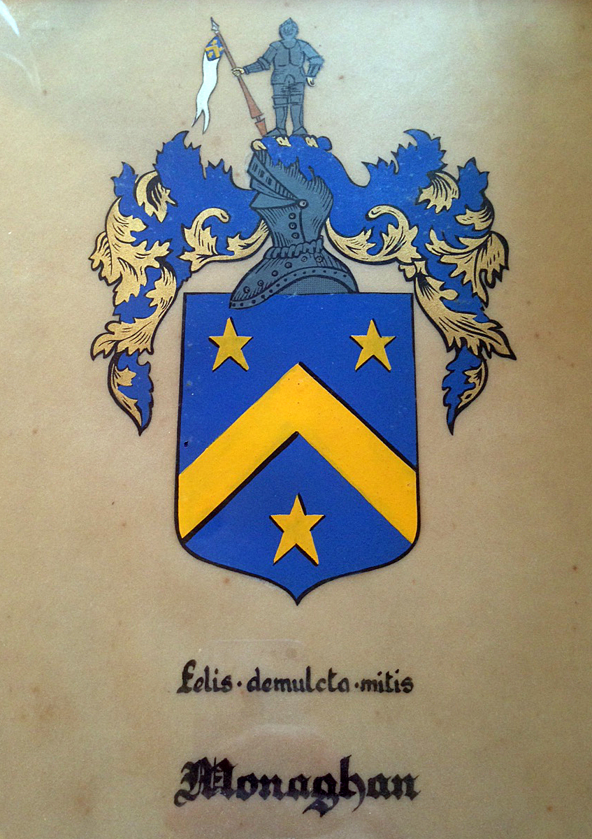 The Rampant Hippogriff: The Monaghan Coat of Arms