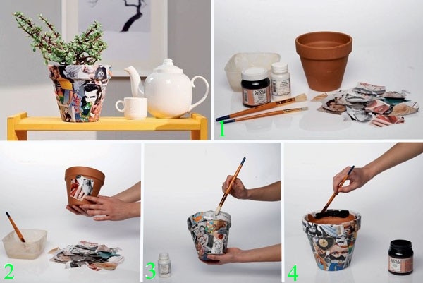 Popular Tips n Ideas: How to Make Beautiful Flower Pot (with 3 simple ways)