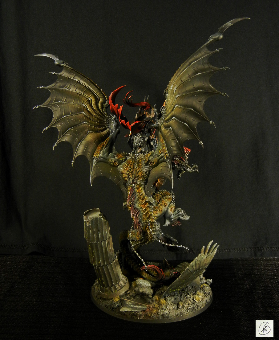 samson minis: Finished! Archaon, the Everchosen