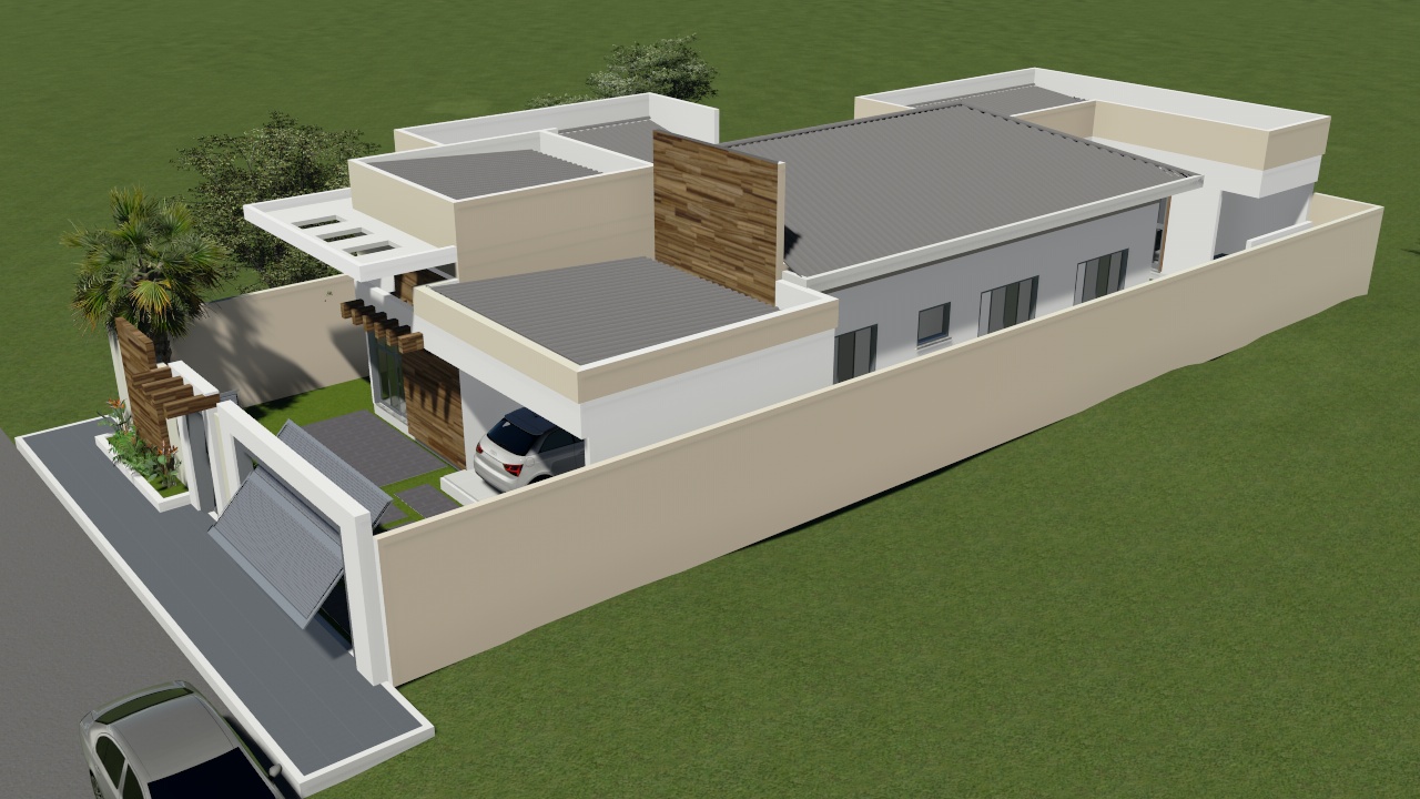 CASA DIGITAL: CASA TERREA - PLATIBANDA - cod. T01