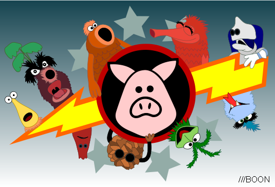 Mike BaBoon Design: Muppets in Space