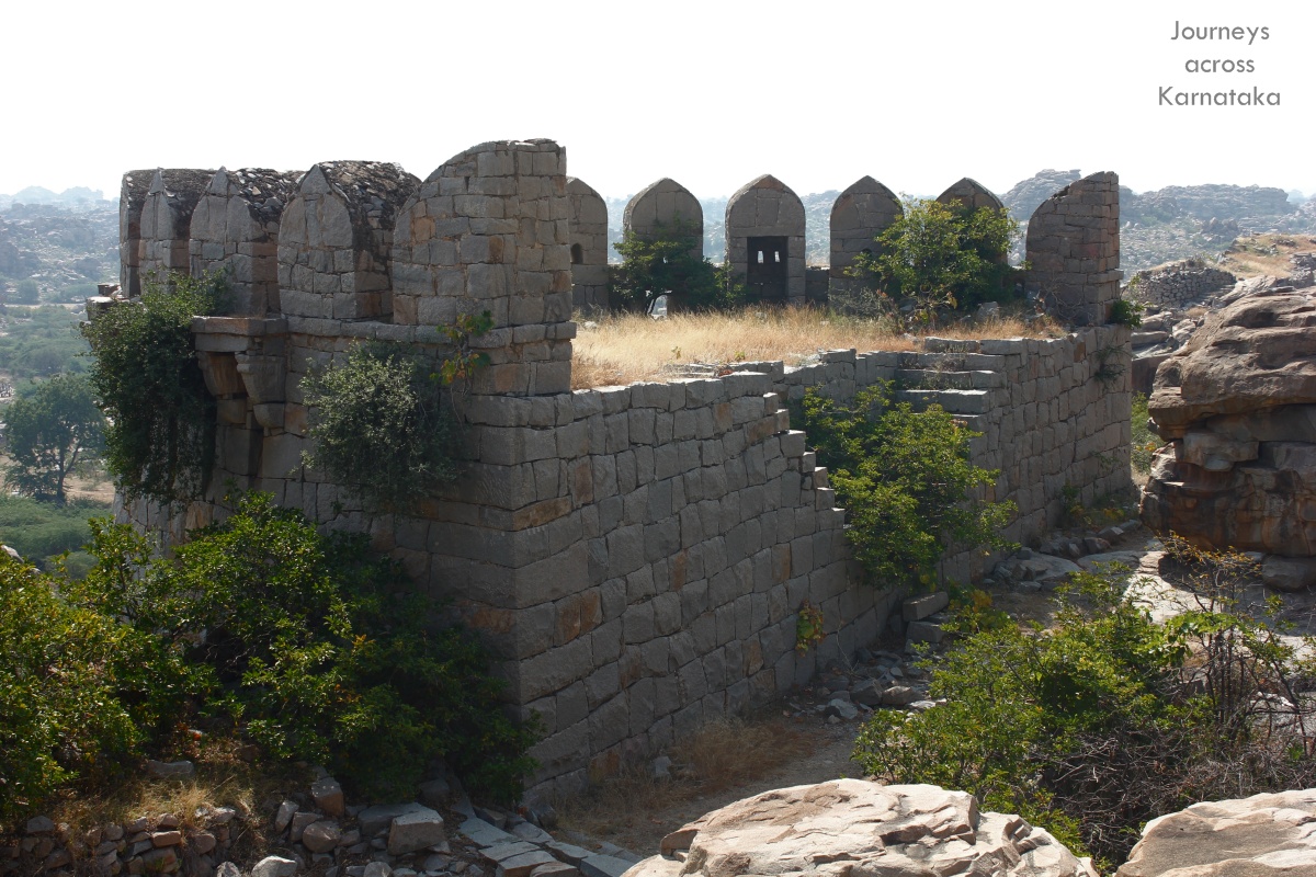 Journeys across Karnataka: Mudgal fort - part 1