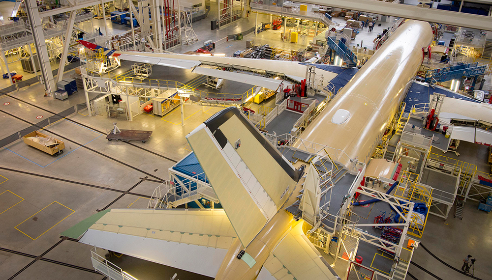 A350 XWB: First for Air Mauritius Takes Shape in Airbus’ Final Assembly ...