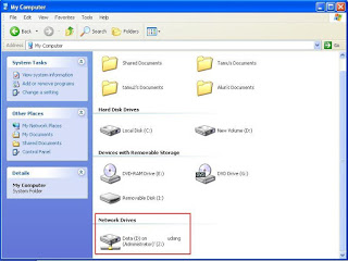 Membuat Map Network Drive di Windows XP - TheKopites