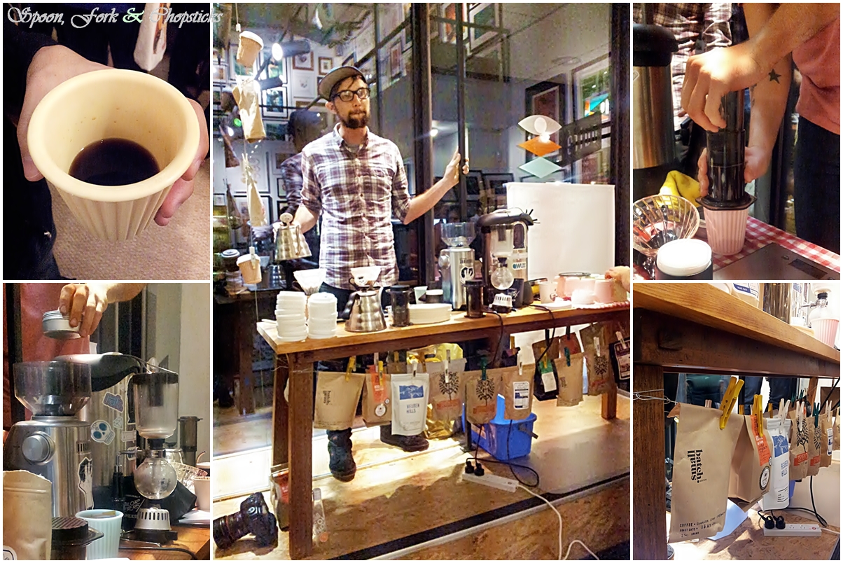 Spoon, fork & Chopsticks: Black Coffee pop-up shop at Outré Gallery