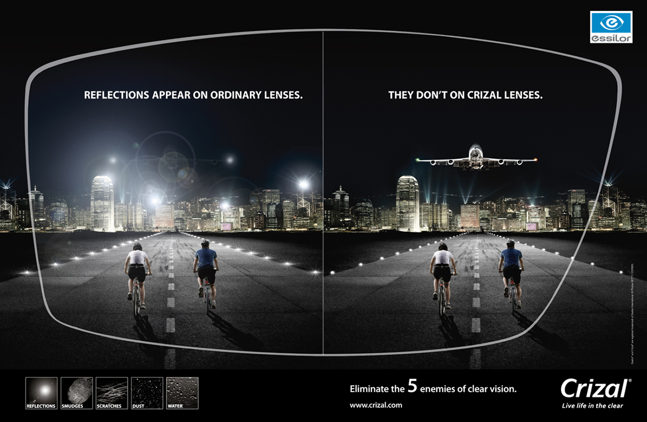 Plus Size Kitten: Crizal Forte UV Lenses by Essilor