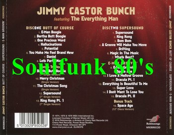 Soul & Funk 80's: The Jimmy Castor Bunch - Butt Of Course + Supersound ...