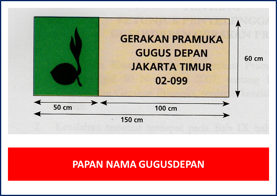Ukuran Papan Nama Gudep – Beinyu.com