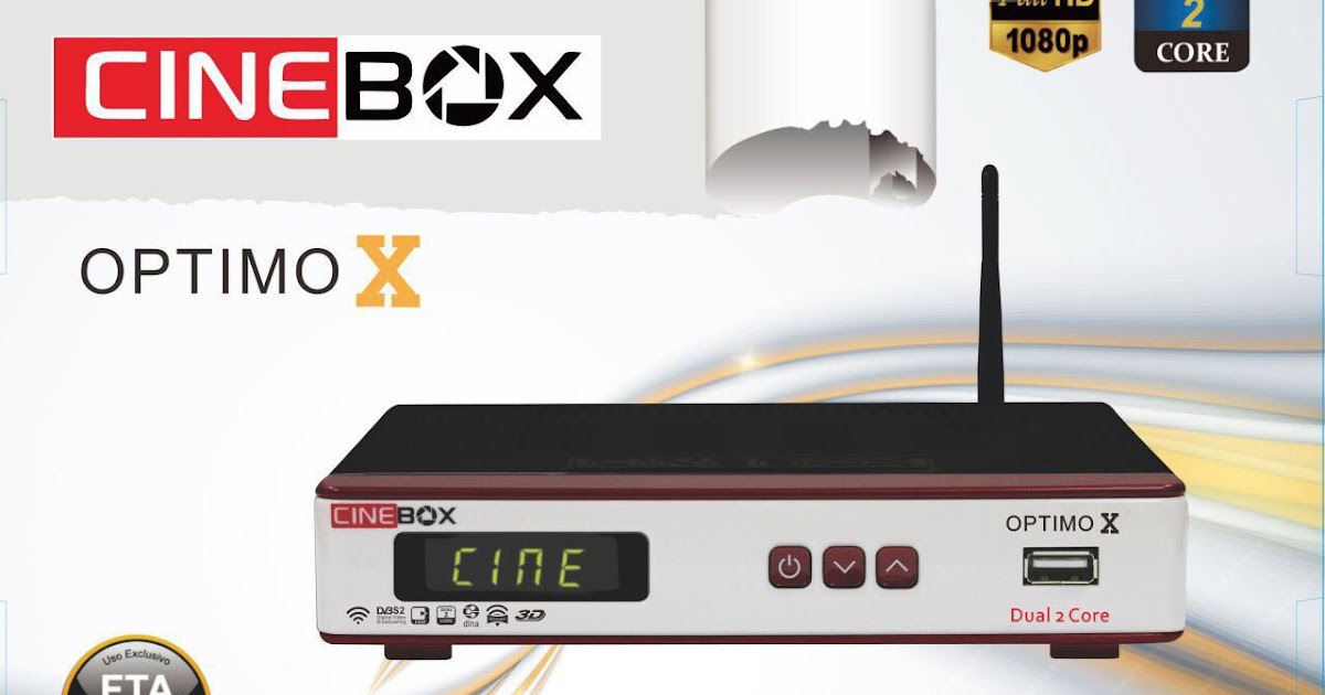 CINEBOX OPTIMO X DUAL CORE NOVA ATUALIZAÇÃO - 20/12/16 ~ Time Probox