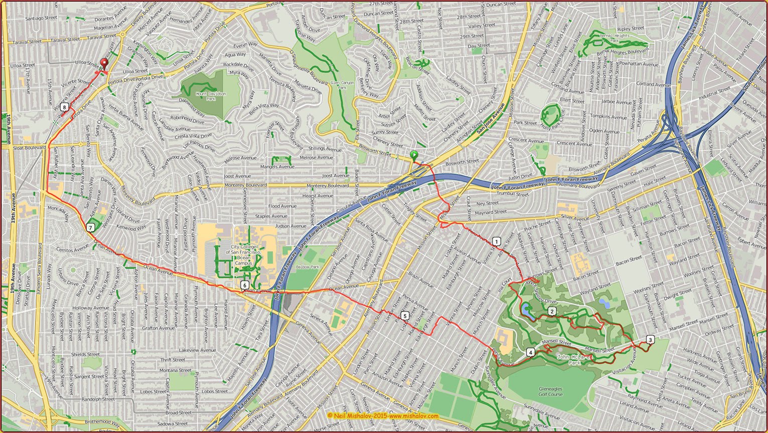 San Francisco Bay Area Photo Blog: The Excelsior District of San ...