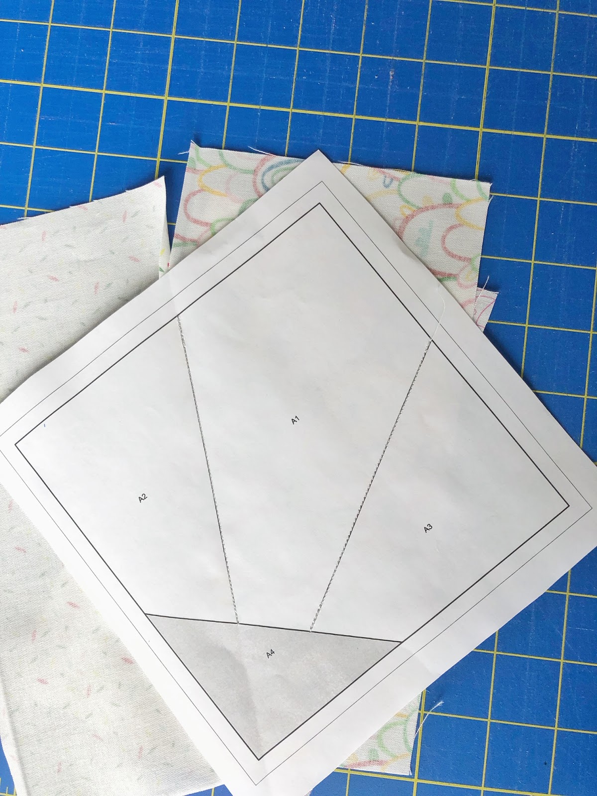 Free Foundation Paper Piecing Pattern: Ray Quilt Block