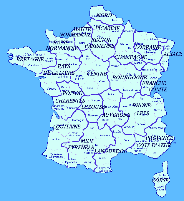 Behind the French Menu: Regions - On the 1st of January 2016 Many of ...